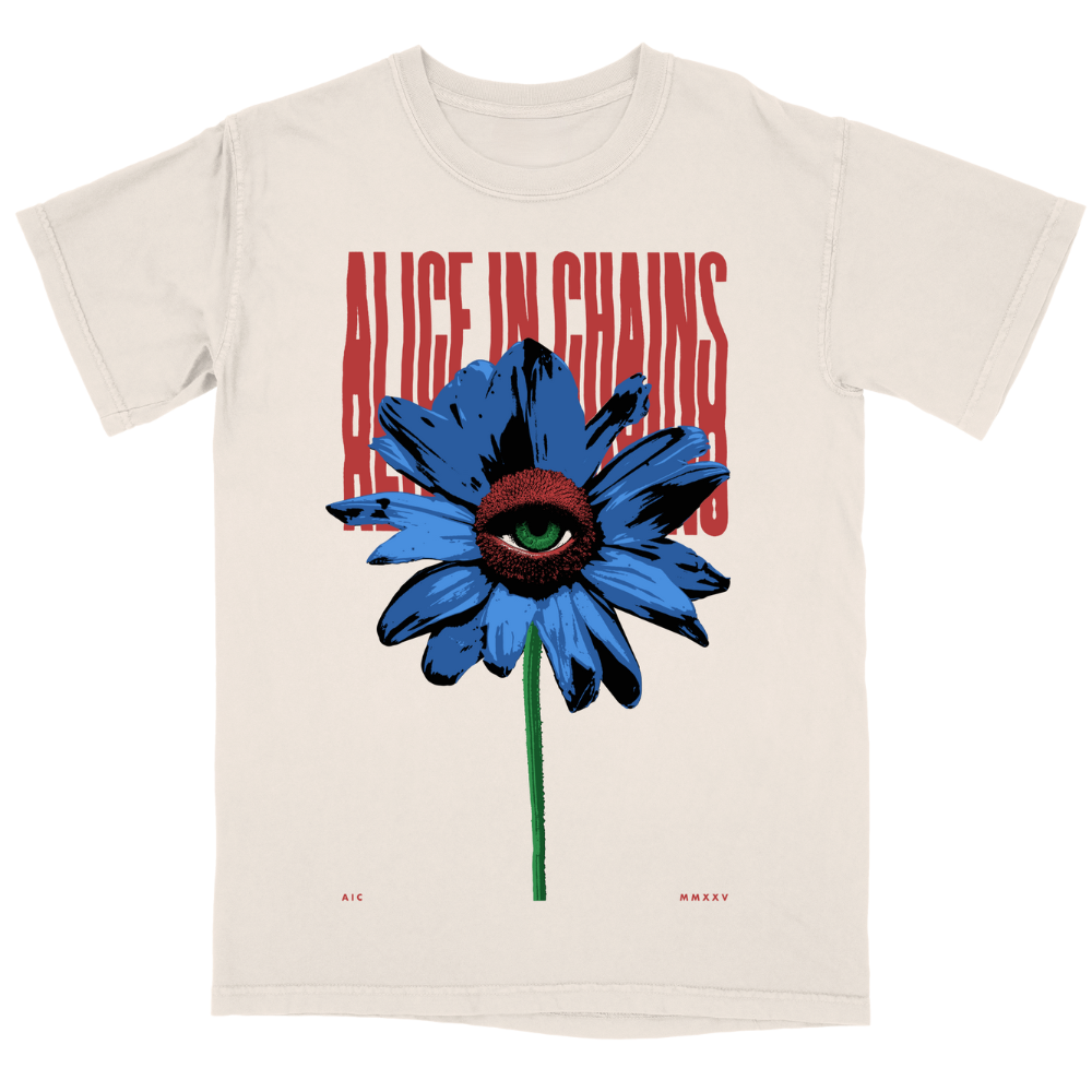 Alice in Chains - One Eyed Daisy Ivory T-Shirt – Alice In Chains
